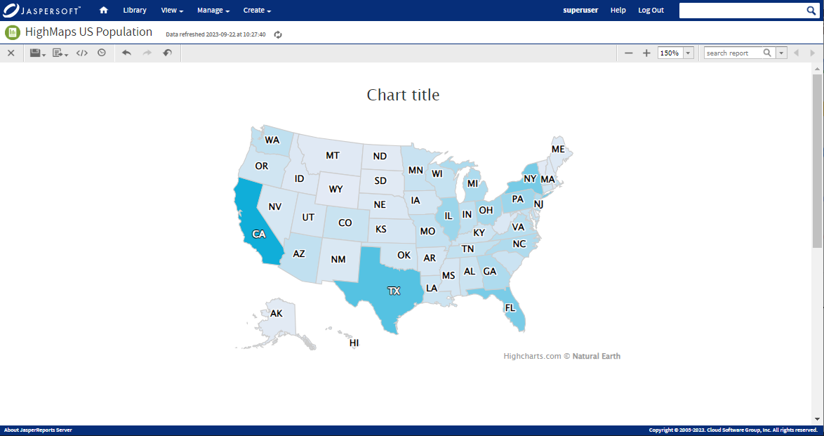 What Is A Map Chart Jaspersoft