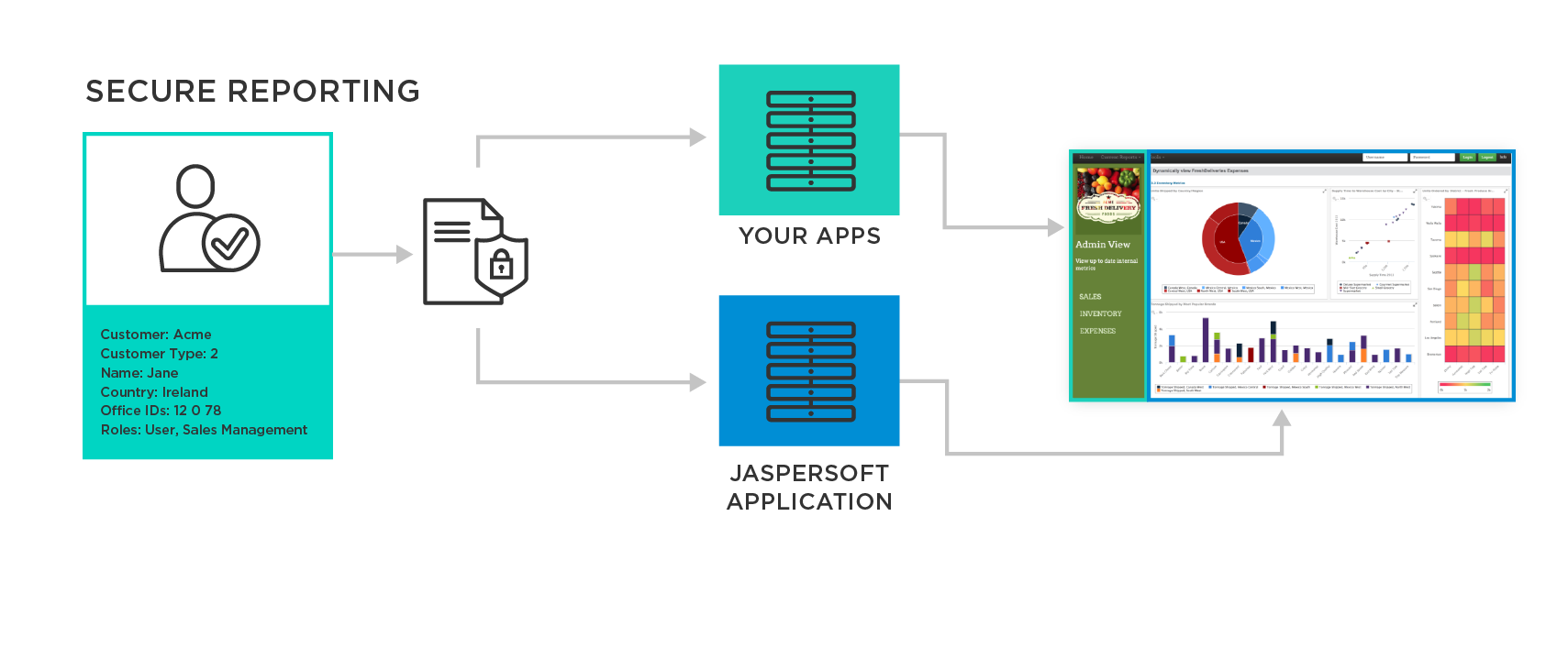 What is Secure Reporting? | Jaspersoft What is Secure Reporting? | Jaspersoft